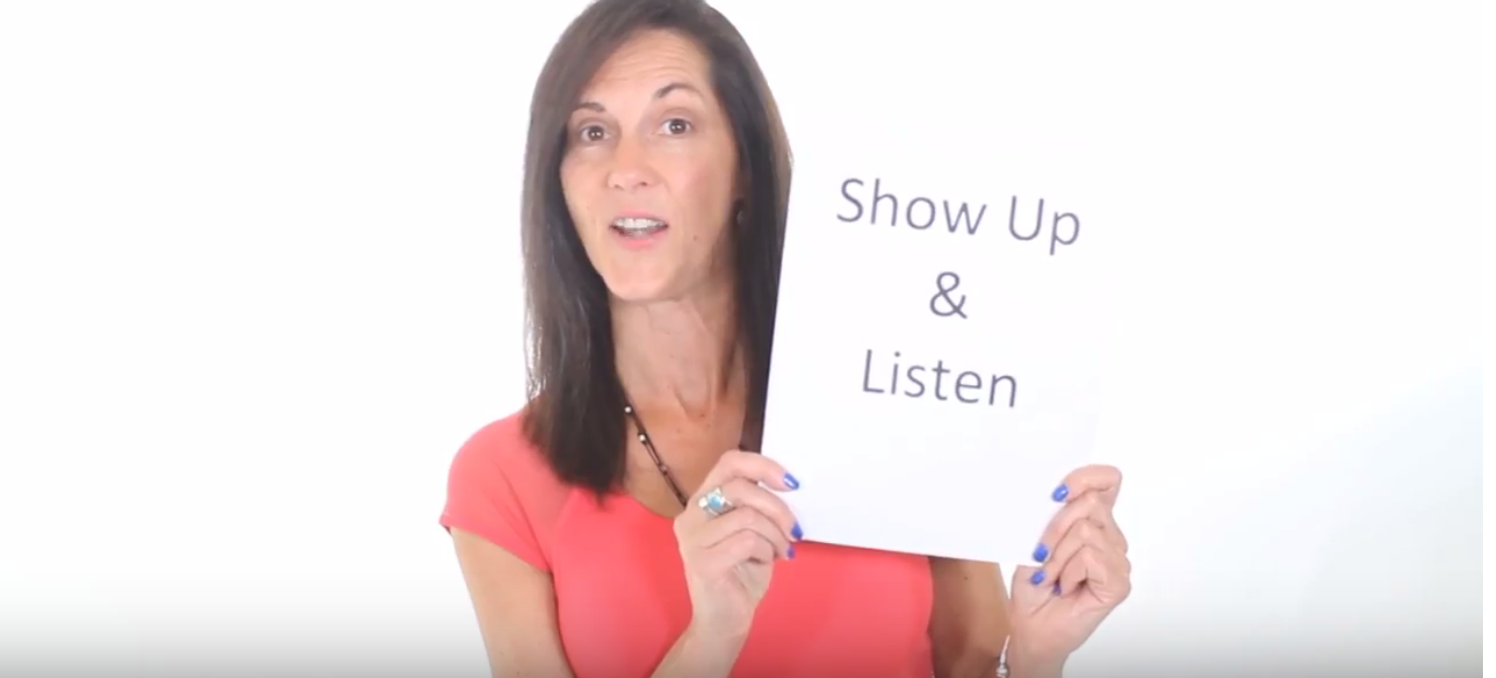 Show Up and Listen - Play Nice In The Sandbox